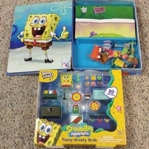 SpongeBob Squarepants | Toys | Spongebob Squarepants Teeny Krusty Krab ...